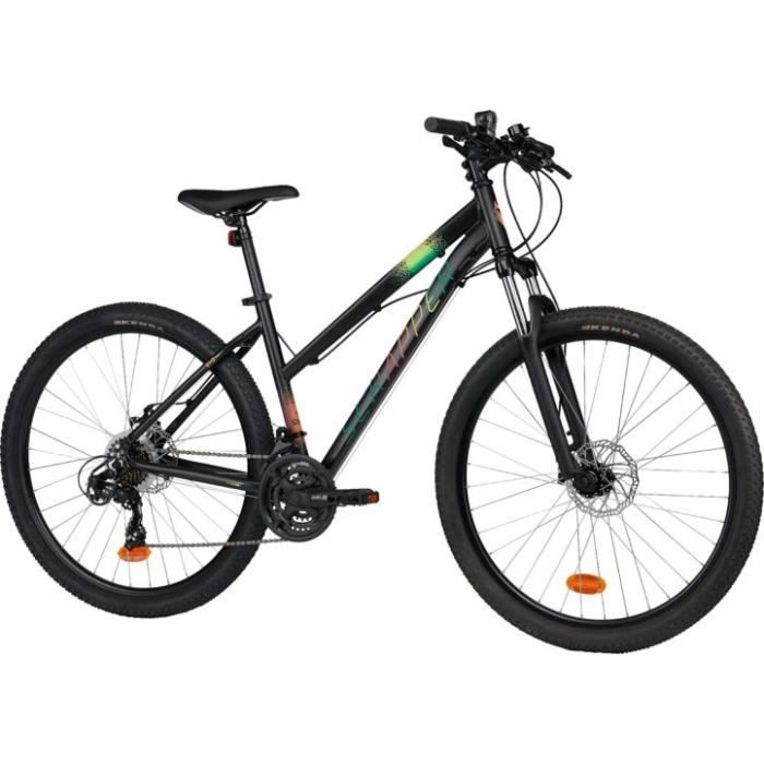 Vélo VTT 27.5 » Femme SCRAPPER EXALTA 3.1 – Cadre Aluminium – 21 ...